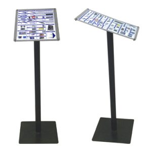 Brochure Stand A3 Podium - Ideal Displays