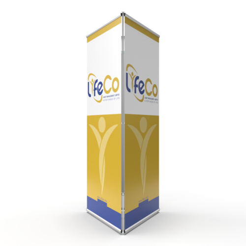 Tri Banner 1 - Ideal Displays