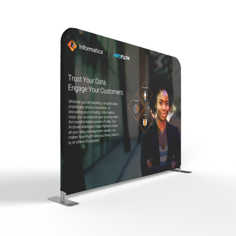 Econo Wall Banner - ideal displays - Econo Wall Banner