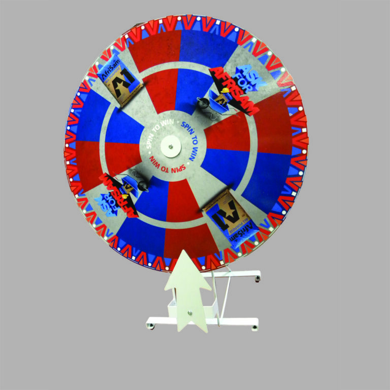 Small Spinning Wheel – Ideal Displays